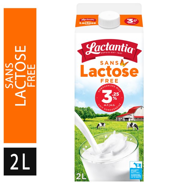 Lactantia Lactose Free Milk 3.25% Homogenized, 2L - Walmart.ca