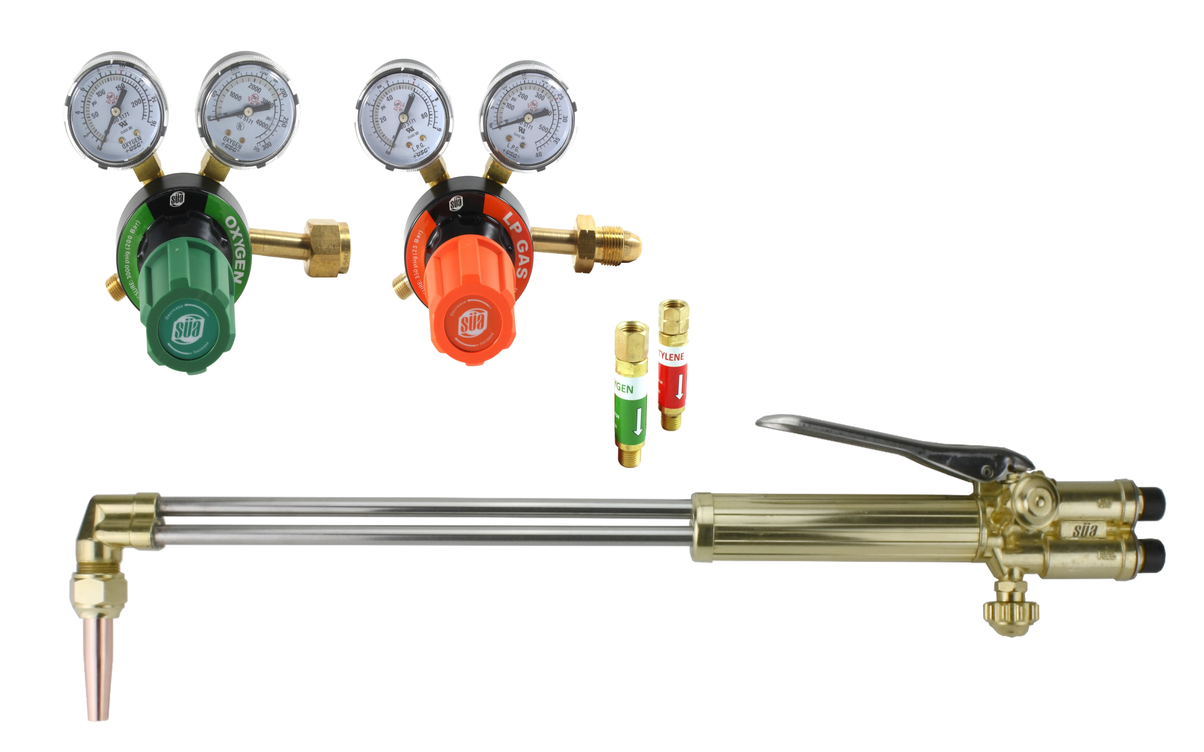 SÜA 21" Heavy Duty Straight Cutting Torch 90° Head - Compatible with ...