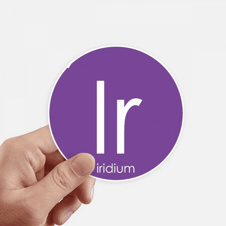 Chestry Elements Period Table Transition Metals Iridium Ir Sticker ...