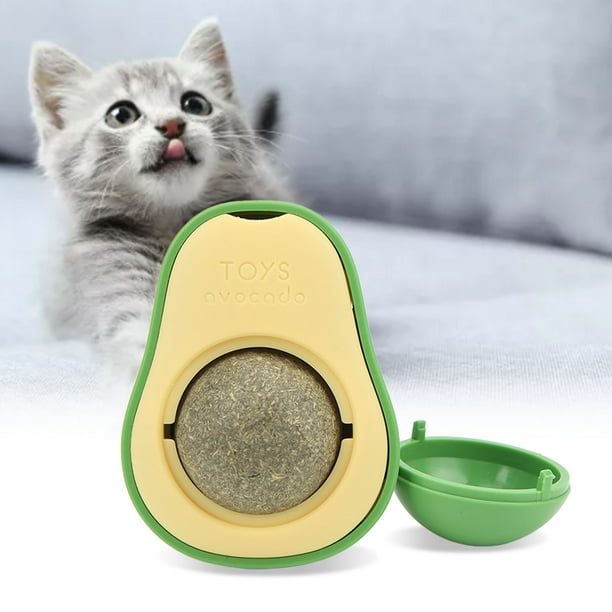 Catnip Ball, Avocado Look Catnip, Wall Mountable Catnip, Rotatable ...