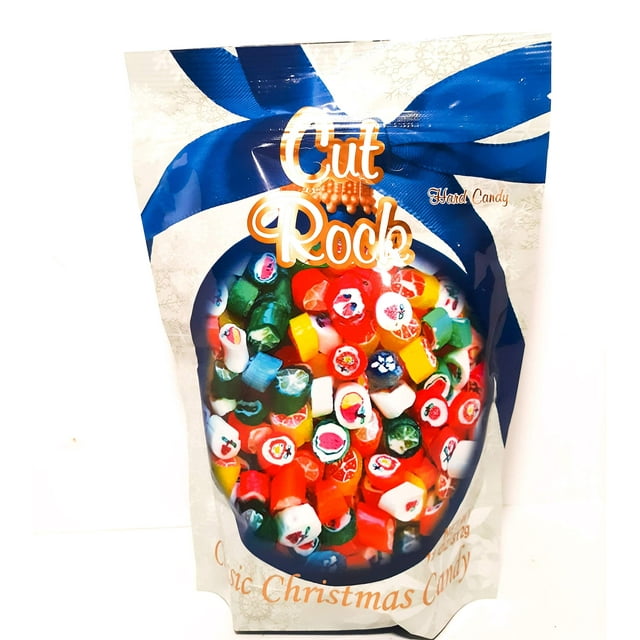 Primrose Cut Rock Hard Candy - Classic Christmas Candy in 11 oz Holiday ...