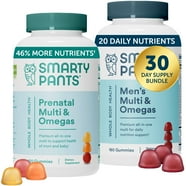 SmartyPants Prenatal Multivitamin Gummy with Omega 3 DHA & Folate, 120 Ct HSA/FSA Eligible ...