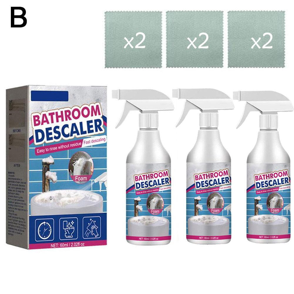 Limpiador de espuma multiusos para baño, potente desincrustante para ...
