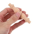 MLINS Hemoton 40 pcs Wooden Baluster Spindles Unfinished Decorative ...