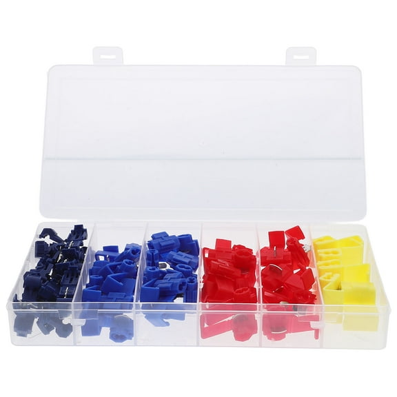 Wirefy 120 Piece T Tap Electrical Wire Connector Kit with Assorted ...