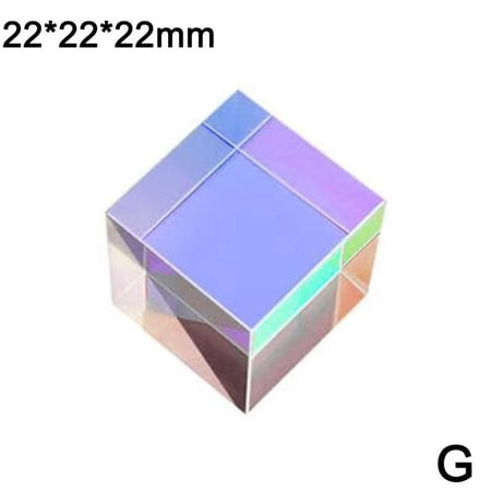 Cube Optical Prism Splitter RGB Glass Dichroic Cube Combiner 2023 Gift ...