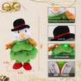 TeqHome Dancing Singing Plush Toy, Twisting Snowmen Toy, Mimicking ...