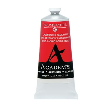Grumbacher Academy Oil Color, 150ml Tube, Grumbacher Red - Walmart.com