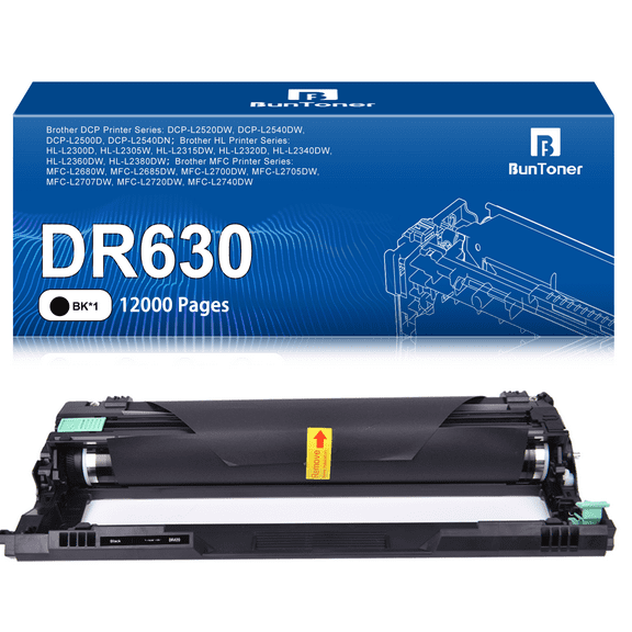 Brother Genuine Laser Printer DR229CL Drum Unit with Toner, Up to ...