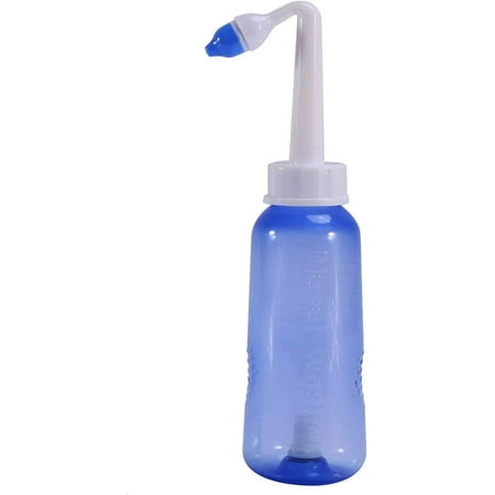 300ml Neti Pot Nasal - Nasal Rinse Bottle with two Spouts - Sinus Rinse ...