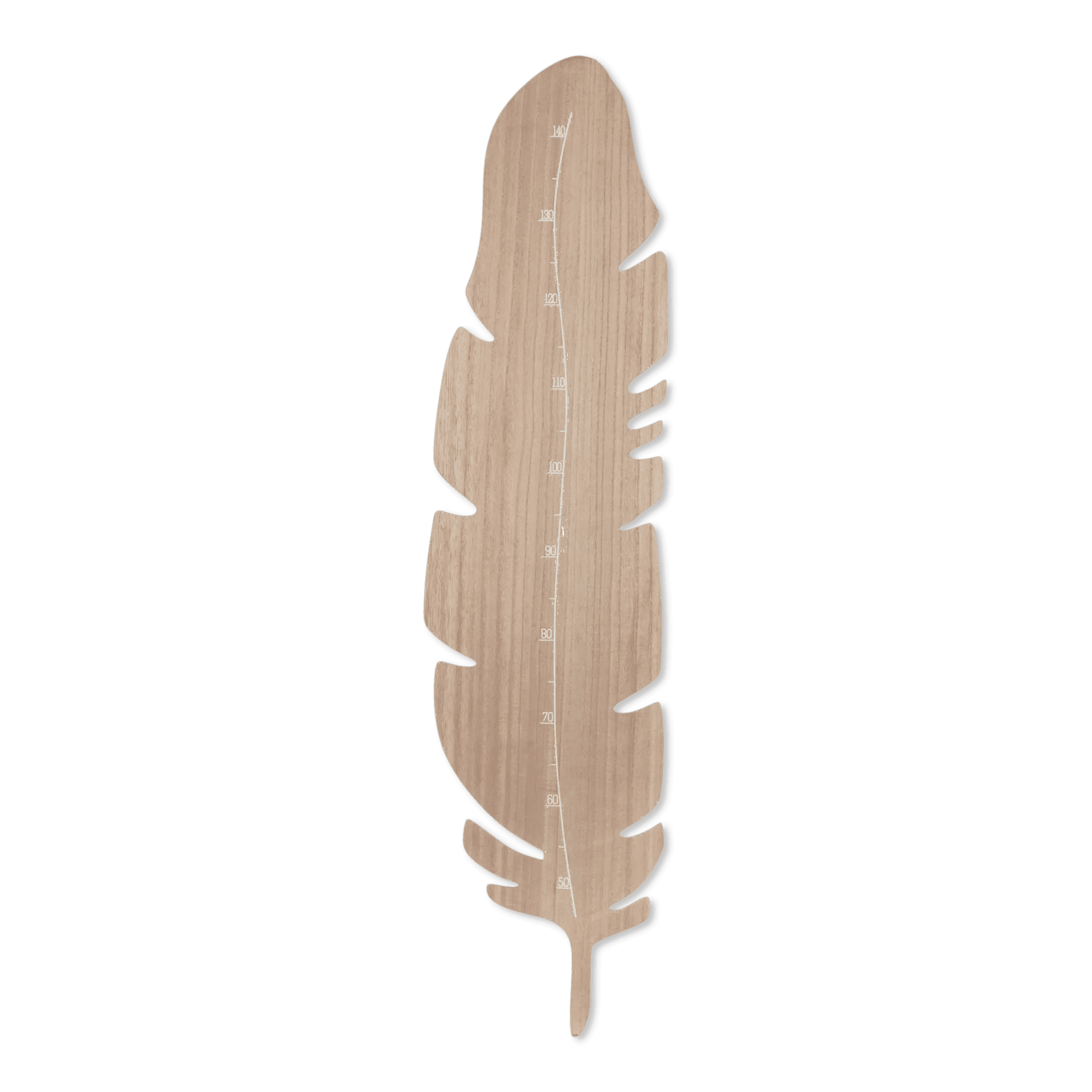 Click here for Bouclair Beige Wooden Feather Shaped Growth Chart... prices