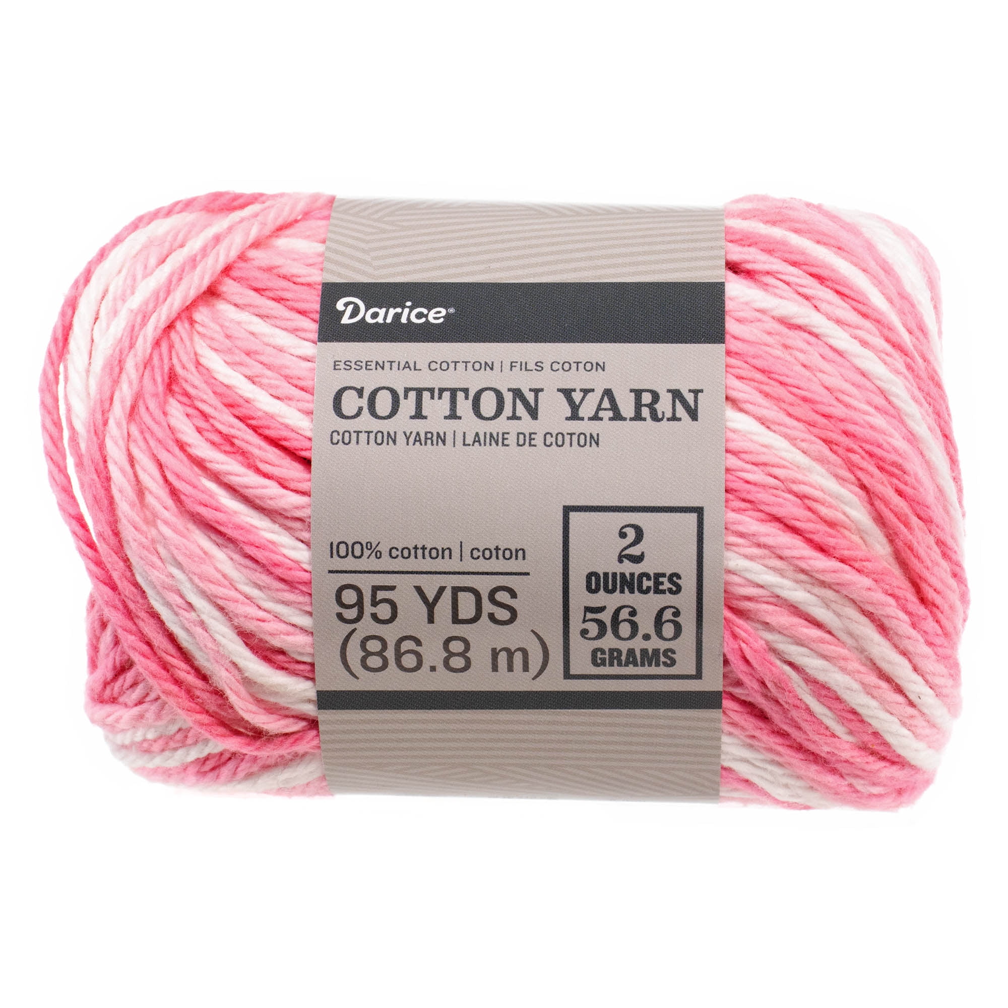 Medium Size 4 Soft 100% Cotton Yarn - Many Color Options - Weave, Knit ...