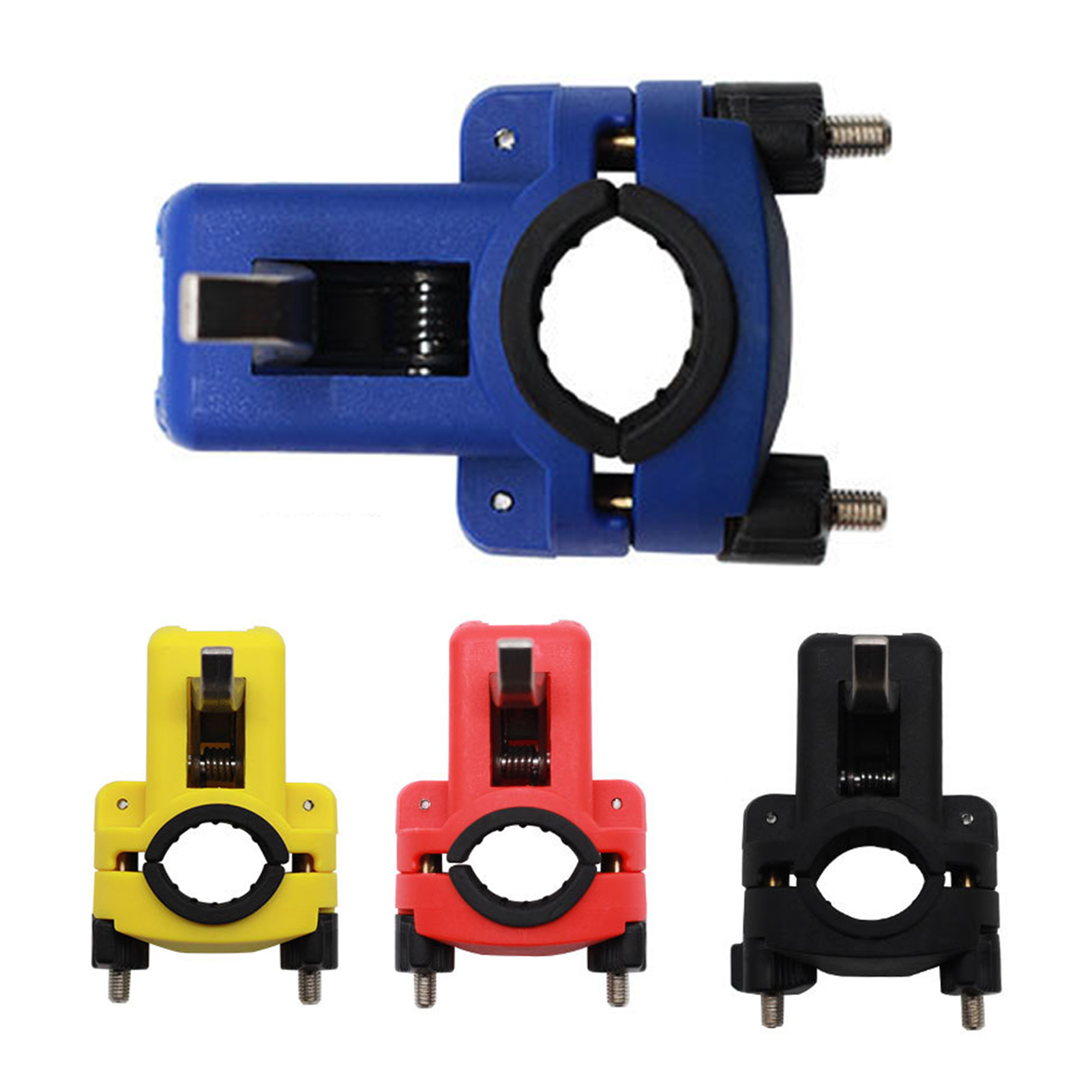 Cheers.US Adjustable Rotatable Plastic Fishing Rod Rack Holder Bracket ...