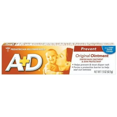 A+D Original Diaper Rash Ointment, Baby Skin Moisturizer, 4 Oz Tube HSA ...