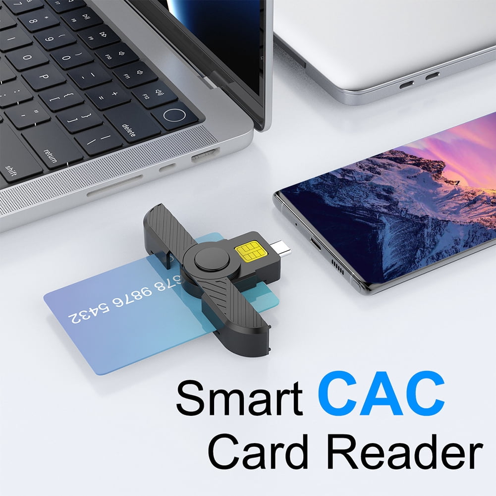 Lector de tarjetas inteligentes Lector de tarjetas USB tipo C CAC de ...