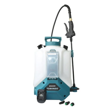 HART 20V 4 Gallon Chemical Sprayer Kit with Padded Straps, Quick Access ...