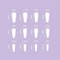 Ballerina Diamond Long Glossy Coffin Flash Nails Press On Nail False