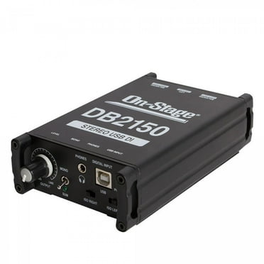 On-Stage DB1050 Passive Multi-Media DI Box - Walmart.com