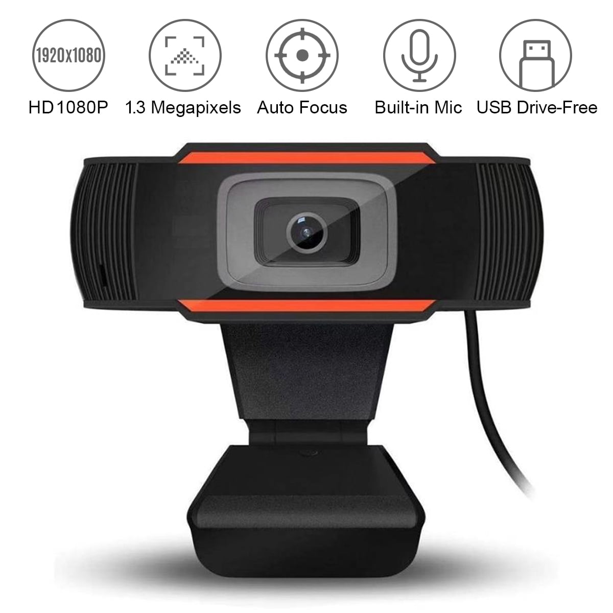 Dcenta 4K HD Webcam 1080P Computer Web Camera 10X Optical Zoom 8 ...