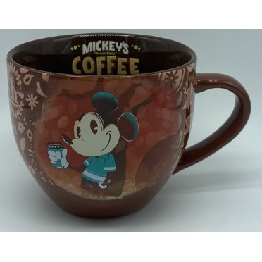 Disney Mickey Mouse Coffee Mug Adult Tea Cup 16oz - Walmart.com
