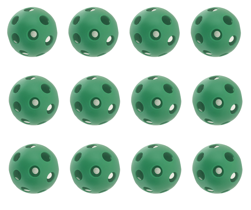 (12 pack) Cannon Sports Green Plastic Softballs - Walmart.com