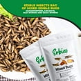 Erbies Edible Insects Mixed Trail Mix 15g Bag Seasoned and Crunchy ...