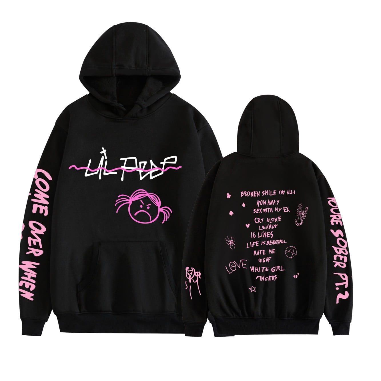 Click here for Cydzswyxgs Naikaiku Lil Singer Peep Love Hoodie Th... prices