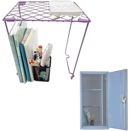 Collapsible Student Locker Shelf Organizer for Girls, Back to School ...