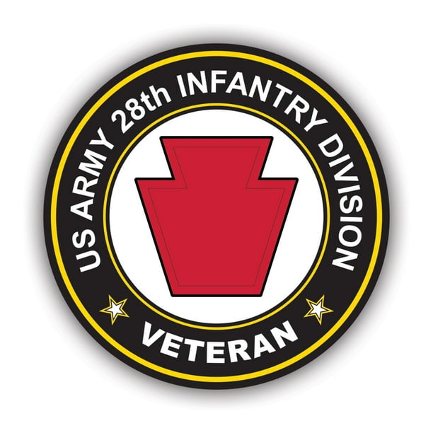 28th Infantry Division Veteran Sticker Decal - Self Adhesive Vinyl ...