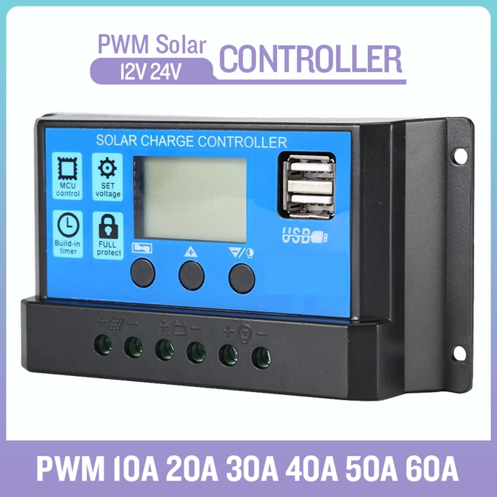 Solar Charge Controller 10a/20a/30a Charge And Discharge Photovoltaic ...