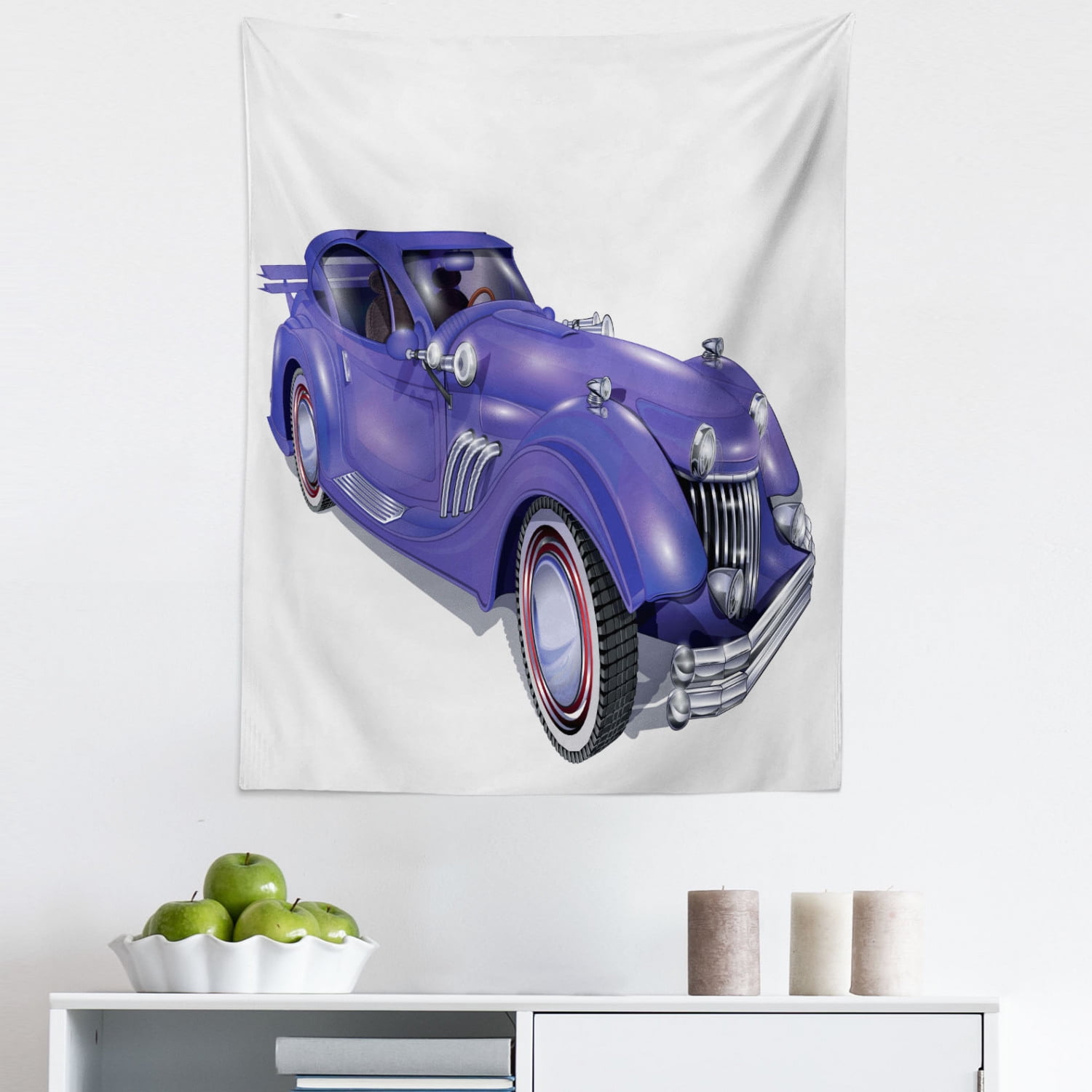 Cars Tapestry, Custom Vehicle with Aerodynamic Design for High Speeds ...