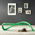 Modway Mobius Modern Contemporary Statement Bench, Multiple Colors ...