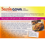 GOYA Sazon Azafran Seasoning 1.41 Oz - Walmart.com