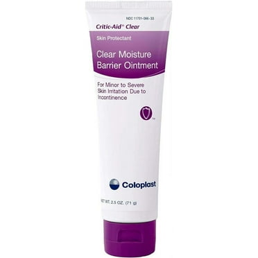 Critic-Aid Clear Moisture Barrier Ointment, Skin Protectant, 6 oz Tube ...