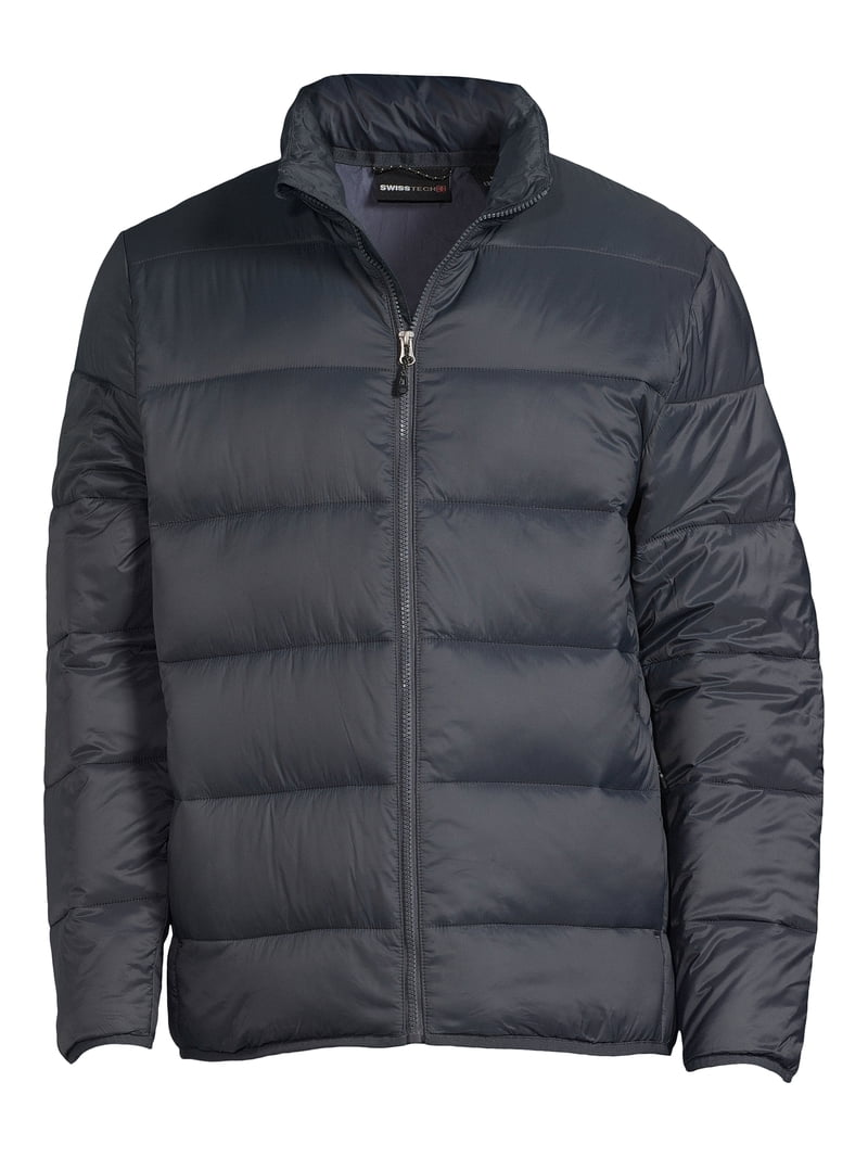 Puffer Jacket Alpine Swiss Niko Mens Warm Down Alternative Insulated ...