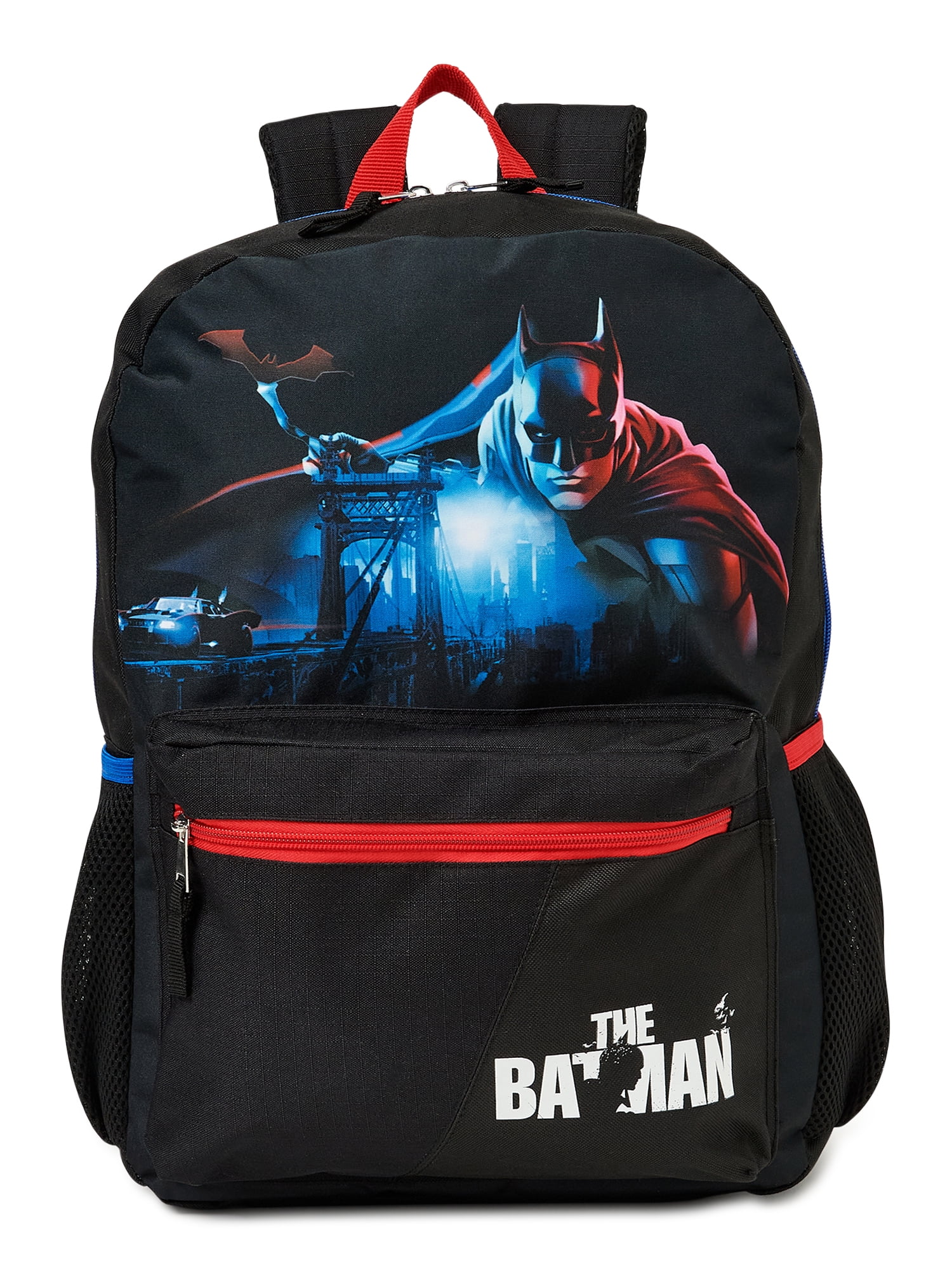 Warner Bros. DC Comics The Batman Boys Children 17" Backpack Black ...