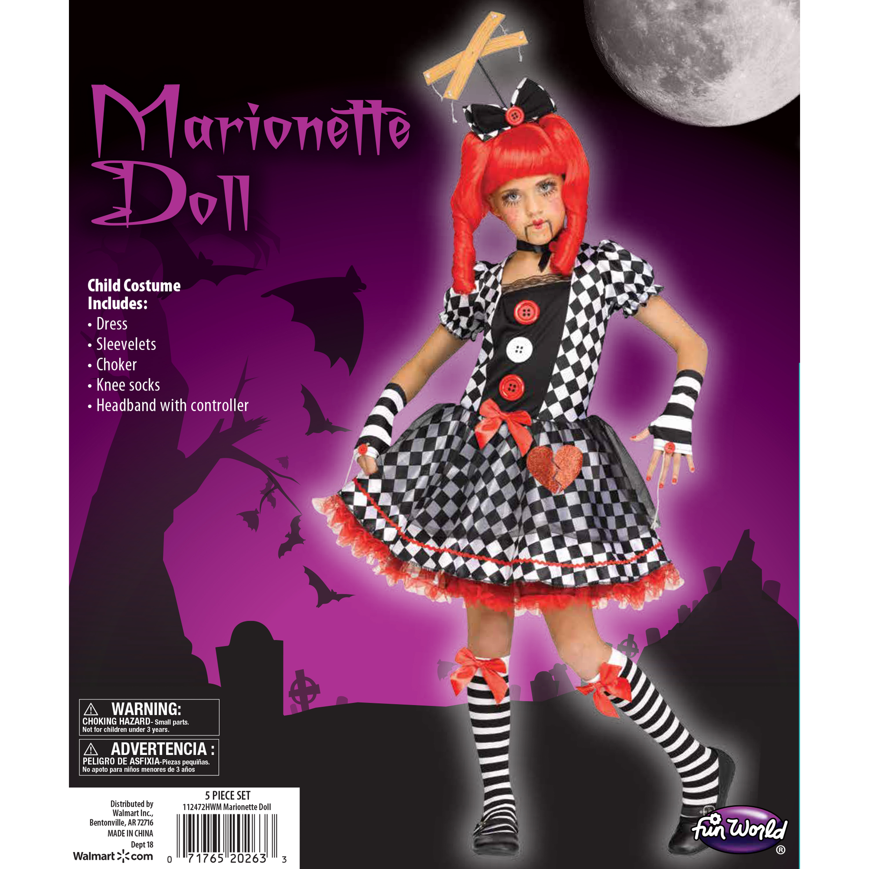Marionette Doll Costume