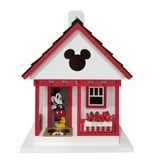 Home Bazaar Disney Mickey Mouse Cottage Birdhouse - Walmart.com