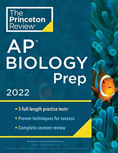 Pre-Owned Princeton Review AP Biology Prep, 2022: Practice Tests ...