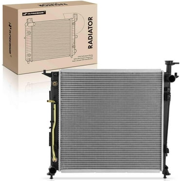 A-Premium Engine Coolant Radiator Assembly with Transmission Oil Cooler ...