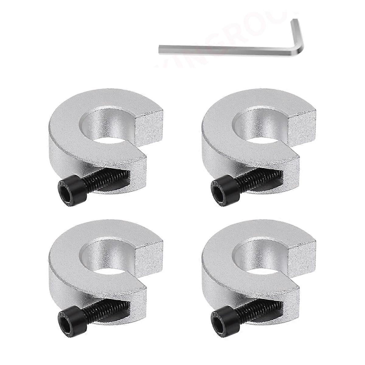 Linear Rail Limit Fixing Rings, 4pcs 12mm SBR12 Linear Rail Stop ...
