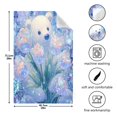BZSMCE Kitchen Towels Creative Sparkle Bear Pattern Durable Kitchen ...