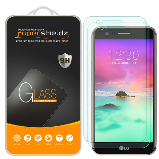 [2-Pack] Supershieldz for LG K20 (AT&T) Tempered Glass Screen Protector ...