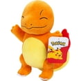 Wicked Cool Toys Pokémon Charmander Plush Toy 8-inch Soft Cuddly ...