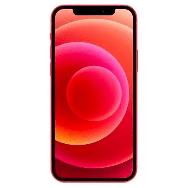 Smartphone Apple iPhone 12 64GB Rojo Reacondicionado | Bodega Aurrera ...