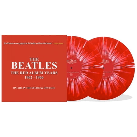 The Beatles - The Red Album Years - Limited Edition Red Spaltter Vinyl ...
