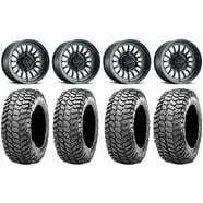 OE Wheels 20 inch Black 5652 Rims & Goodyear Tires Set Fit Specific GM ...