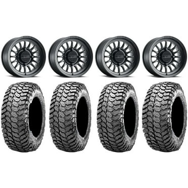 OE Wheels 20 inch Black 5652 Rims & Goodyear Tires Set Fit Specific GM ...