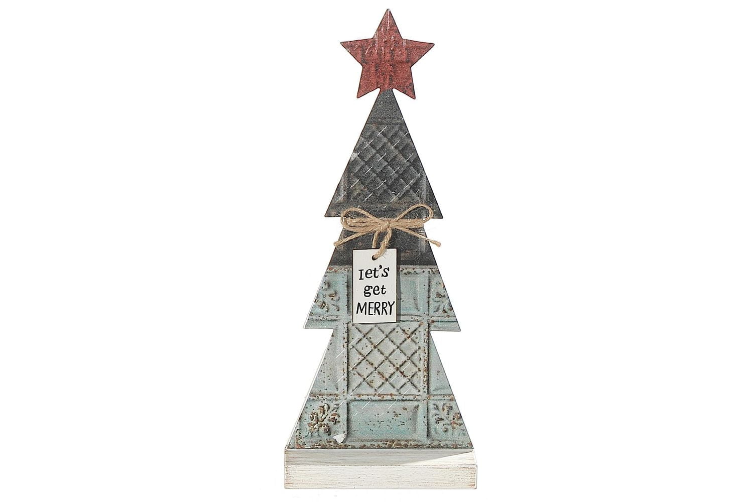Metal Tree and Star With Wood Base - Walmart.ca