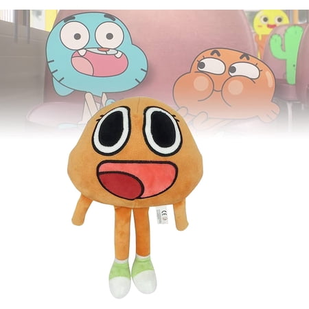 Amazing World Gumball Darwin Anais Plush Doll,9.8'' Darwin Plush Cute ...